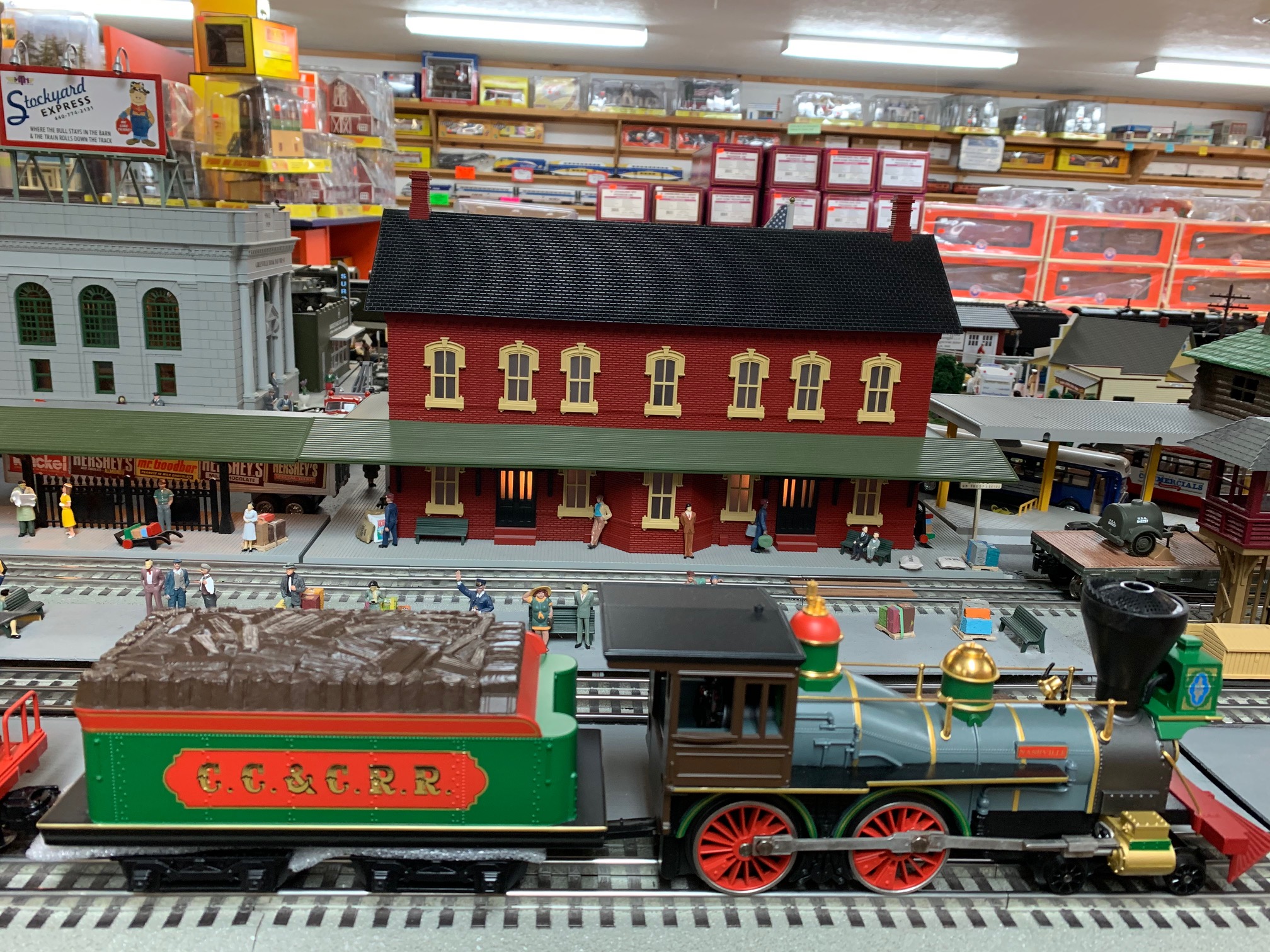 4-4-0 Steam Passenger Set Released – Stockyard Express LLC