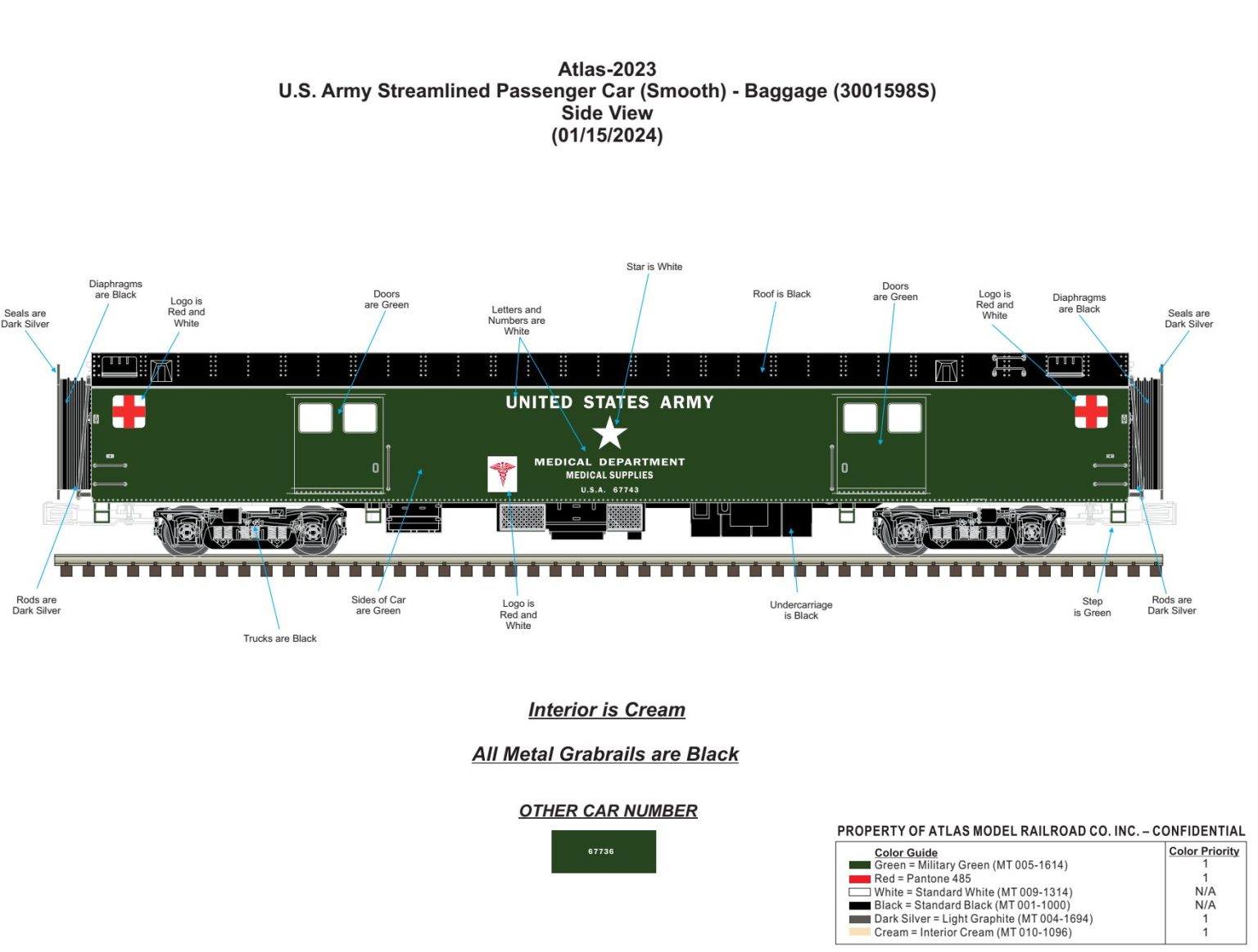 Atlas Premier US Army Passenger Car Sets Have Arrived !!!! – Stockyard ...